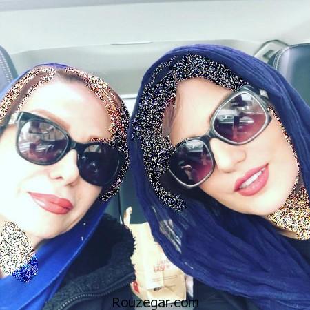 رز رضوی در کنار مادر زیبایش + عکس - روزگار